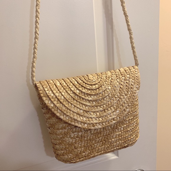 H&M | Bags | Rattan Shoulder Bag | Poshmark